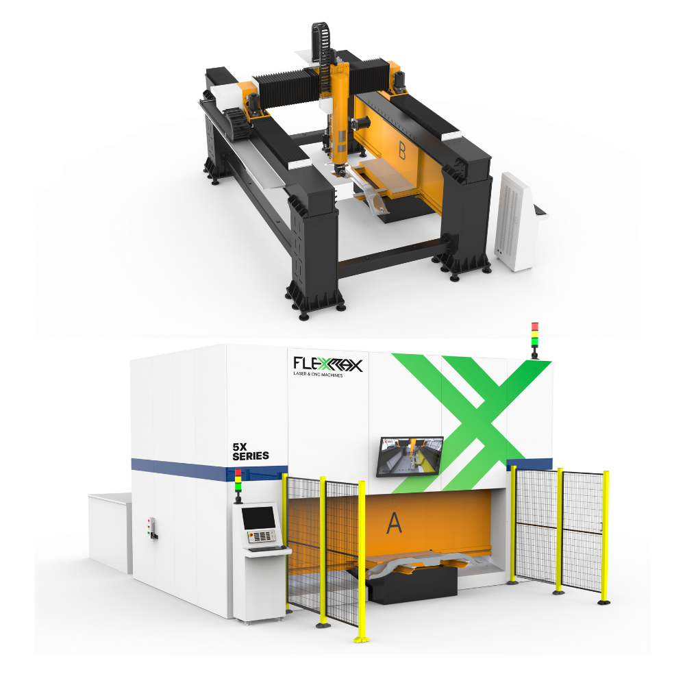 5X series – FlexMax Laser & CNC